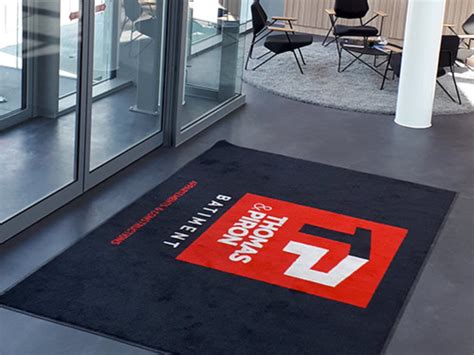 Tapis d entrée personnalisé tapis d accueil personnalisé