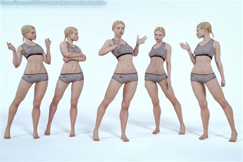 Charming Standing Poses For Genesis 8 And 8 1 Females Daz 3D