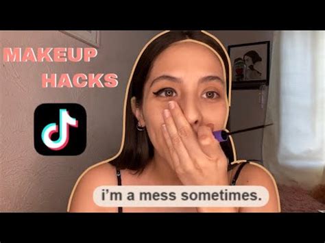 Probando Trucos V Rales De Tik Tok Makeup Hacks Youtube