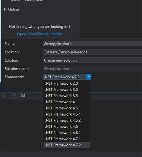 Tutustu Imagen Visual Studio Target Framework Abzlocal Fi