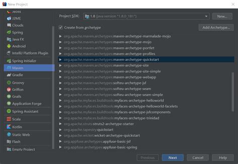 using maven to build spring mvc project in idea development environment