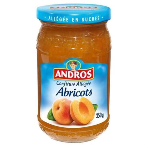 ANDROS Allégée Confiture D Abricots 350G Lot De 4 Cdiscount Au