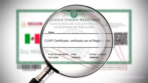 C Mo Saber Si Mi Curp Est Certificada Este Es El Detalle Para