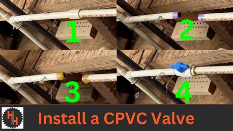 How To Install A CPVC Valve From A Z YouTube