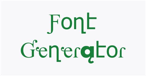 Font Generator Copy And Paste Fancy Text Fonts