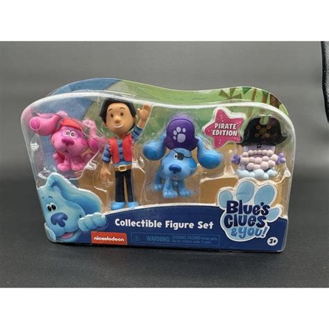Accents Blues Clues You Collectible Figure Set Pirate Edition Brand