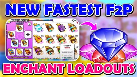 BEST F2P ENCHANT LOADOUTS In Pet Simulator 99 Roblox YouTube