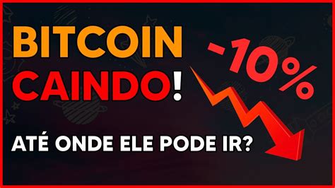 BITCOIN CAINDO DEVEMOS NOS PREOCUPAR Bitcoin Hoje Análise Bitcoin