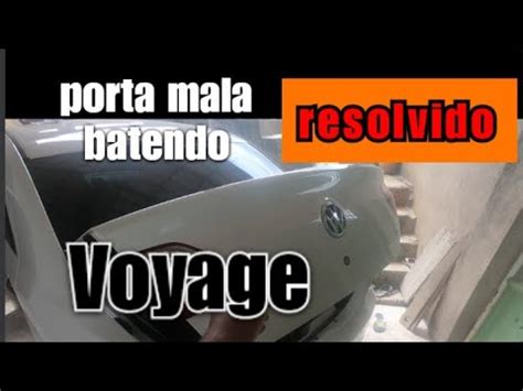 Como Resolver Barulho Porta Malas Voyage YouTube
