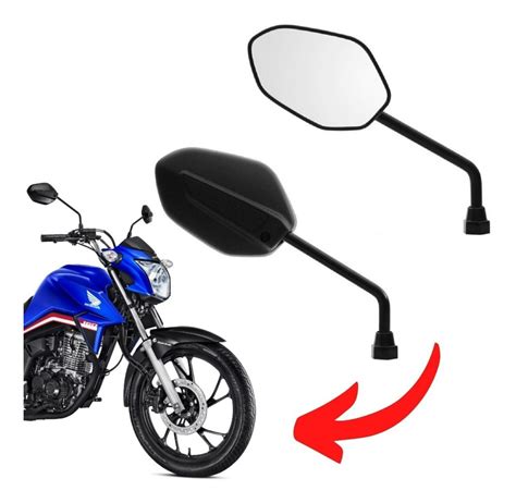 Espelho Retrovisor Par Honda Cg Titan Fan Start