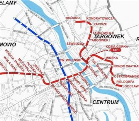 Mapa Metra W Londynie