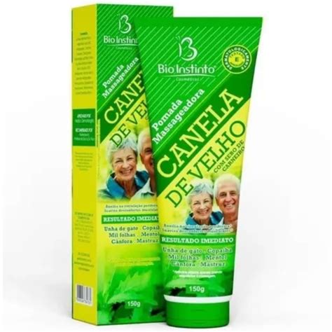 Pomada Massageadora Canela De Velho Sebo Carneiro Bio Instinto 150g