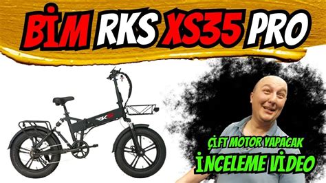Bim Rks xs35 Pro Modeli İnceleme Detaylı elektriklibisiklet rksxs35