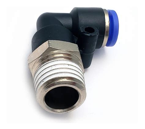 10 Pz De Conector racor Rápido Neumático Codo 1 4 Npt X 6 Mm Mercado