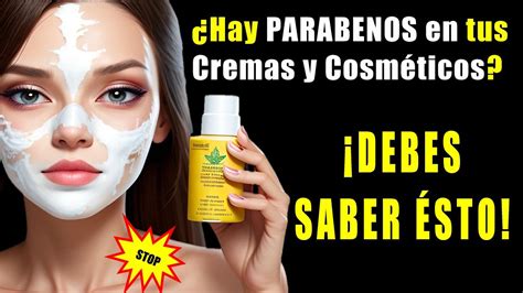 La OSCURA VERDAD De LOS PARABENOS YouTube