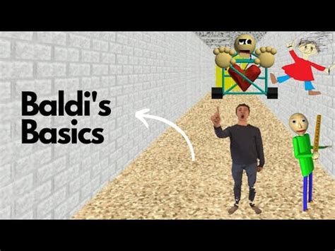 Playing Baldi S Basics Educational Game Youtube