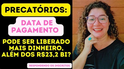 Precat Rios Federais Data De Pagamento Ser Que Vai Liberar Mais