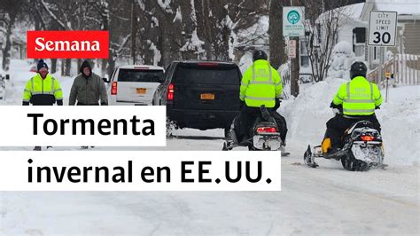 La tormenta de nieve Elliot es la más destructiva en 40 años Videos
