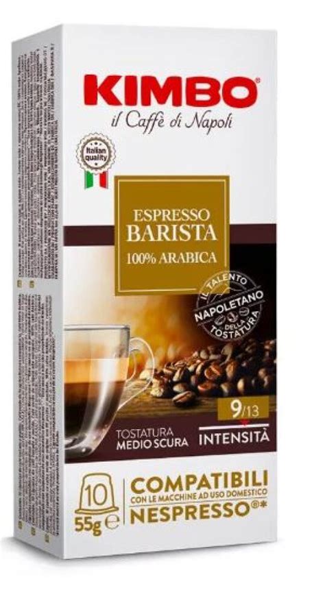 Capsule Cafea Kimbo Barista Compatibile Nespresso 10 Capsule