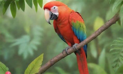 Características del Guacamayo Rojo Hábitat y Alimentación Fotos