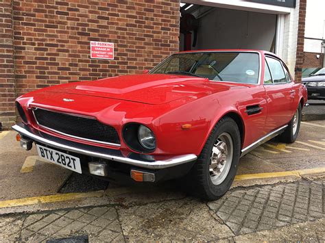Aston Martin AMV8 Arriving At Bridge Classic Cars Bridge Classic Cars