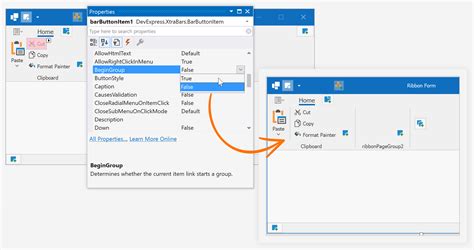 Button Groups WinForms Controls DevExpress Documentation
