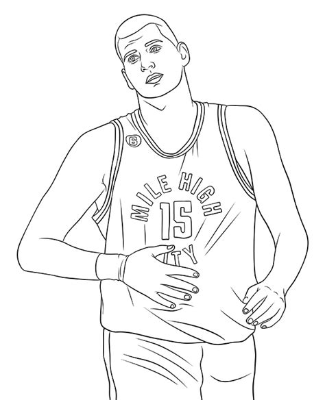 Nba Coloring Pages To Print