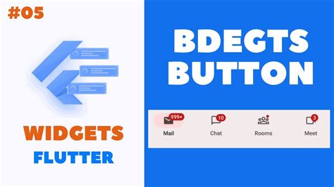 Badge Button In Flutter Button In Flutter Flutterwidgets Flutter