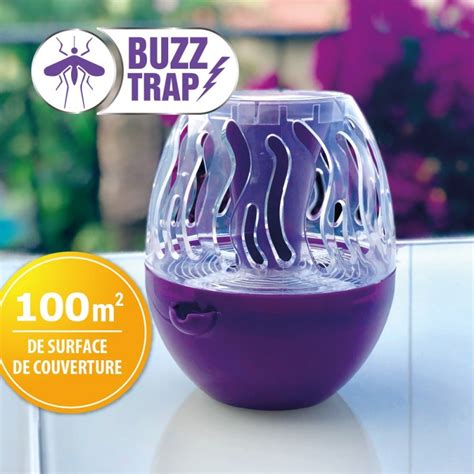 Piège à insectes solaire Buzz Trap et nomade