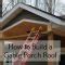 How To Build A Gable Porch Roof On Your Own In 7 Steps Roof Tips