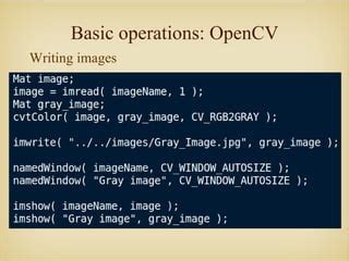 Image Processing With Opencv Ppt