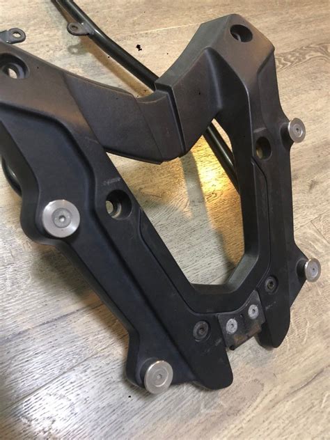 Ducati Rigid Side Panniers Rack Top Side Base Plate Motorcycles