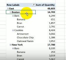 How To Collapse Pivot Table Rows In Excel Infoupdate Org