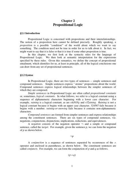 chap02 interpretation logic logical consequence