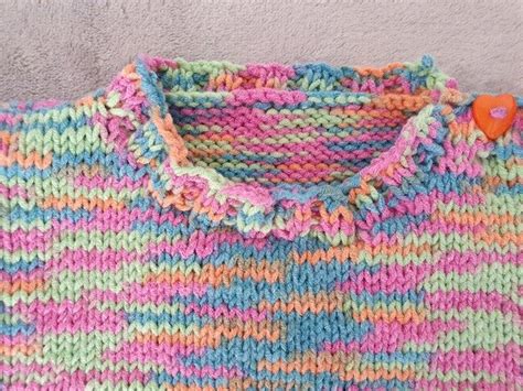 Strickanleitung Baby Pulli ohne Seitennaht Größe 62 68