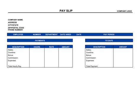 Payslip Template And Employee S Salary Slip In Malaysia 53 OFF