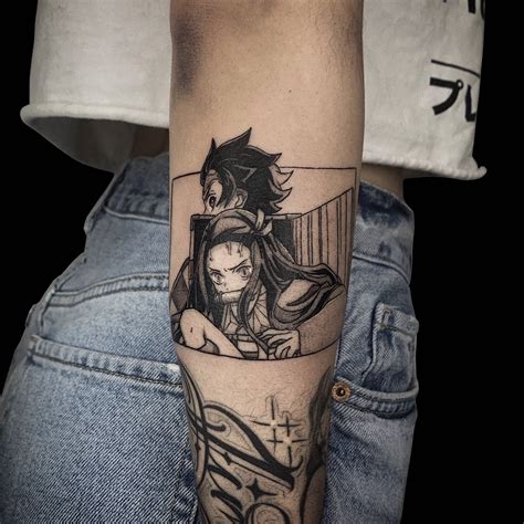 Details More Than 54 Tanjiro And Nezuko Tattoo In Cdgdbentre