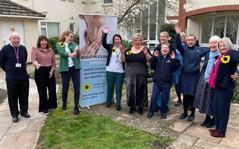 Launch Of Breathlessness Service By Lewis Manning Hospice Care In