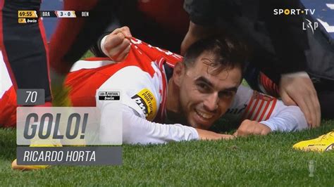 Goal Golo Ricardo Horta SC Braga 3 0 Benfica Liga 22 23 14