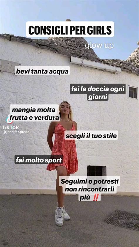 Consigli Per Girls Glow Up Bevi Tanta Acqua Fai La Doccia Ogni Giorni