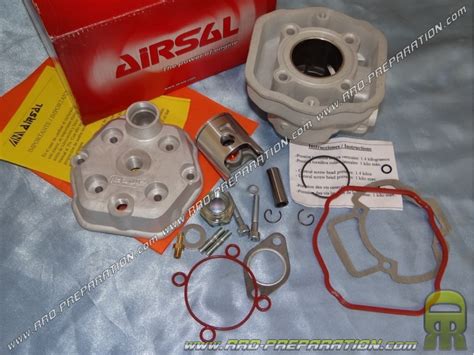 Kit 50cc Ø40mm with AIRSAL Sport aluminum cylinder head for liquid