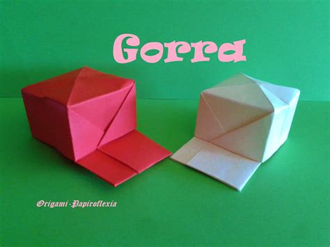 Origami Papiroflexia Gorra Muy F Cil Paper Crafts Paper Hat Origami