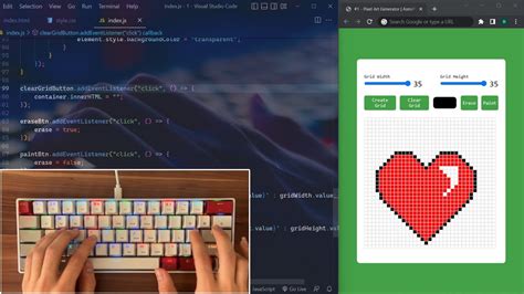 asmr programming 100 days of javascript coding no talking youtube