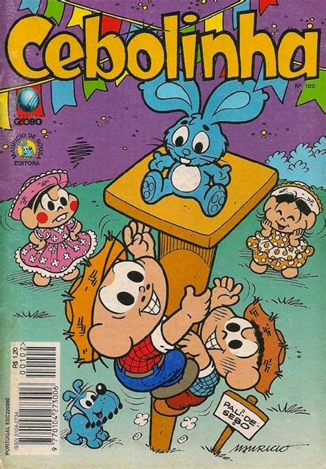 Arquivos Turma da Mônica Capa da Semana Cebolinha Nº 102