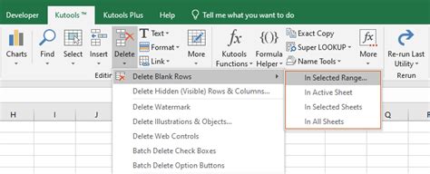 Quickly Remove Or Delete All Blank Rows From Bottom A Range In Excel