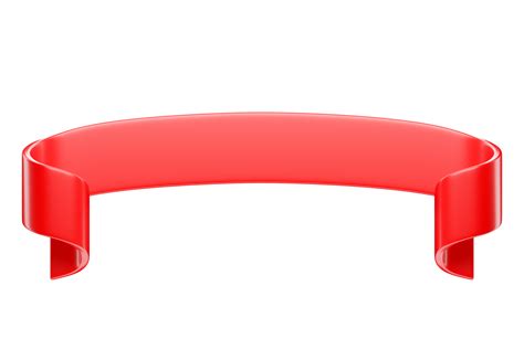 fita de rótulo 3D banner de plástico em branco vermelho brilhante para