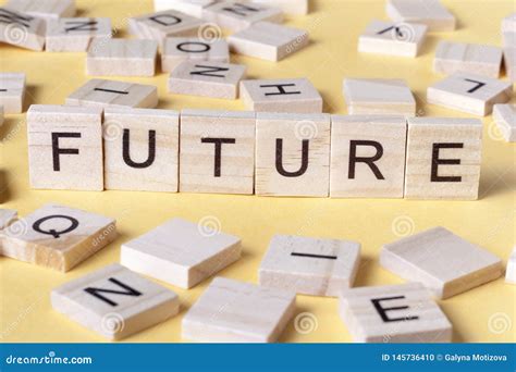 La Palabra Del FUTURO En Concepto De Las Unidades De Creaci N Foto De