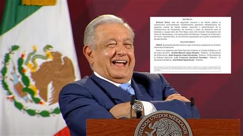 Ni Tiempo De Celebrar Tuvieron AMLO Emite Nuevo Decreto Para Proteger