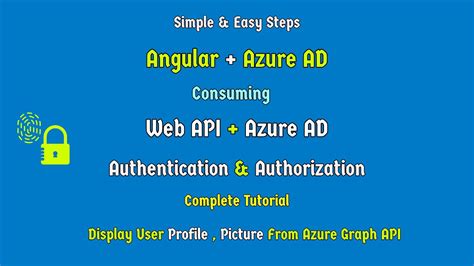 web api authentication and authorization with azure ad angular azure ad authentication youtube