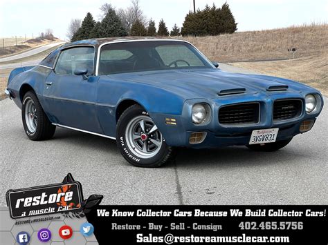 1973 Pontiac Formula Restore A Muscle Car LLC